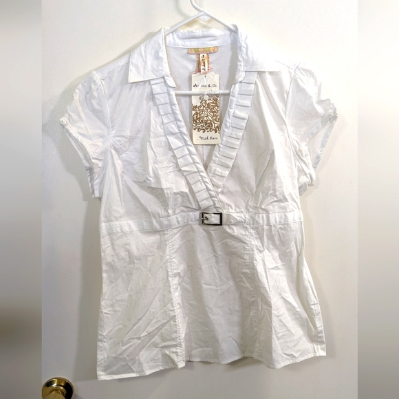Andrew & Co | Tops | Nwt Andrew Co White Dress Shirt | Poshmark